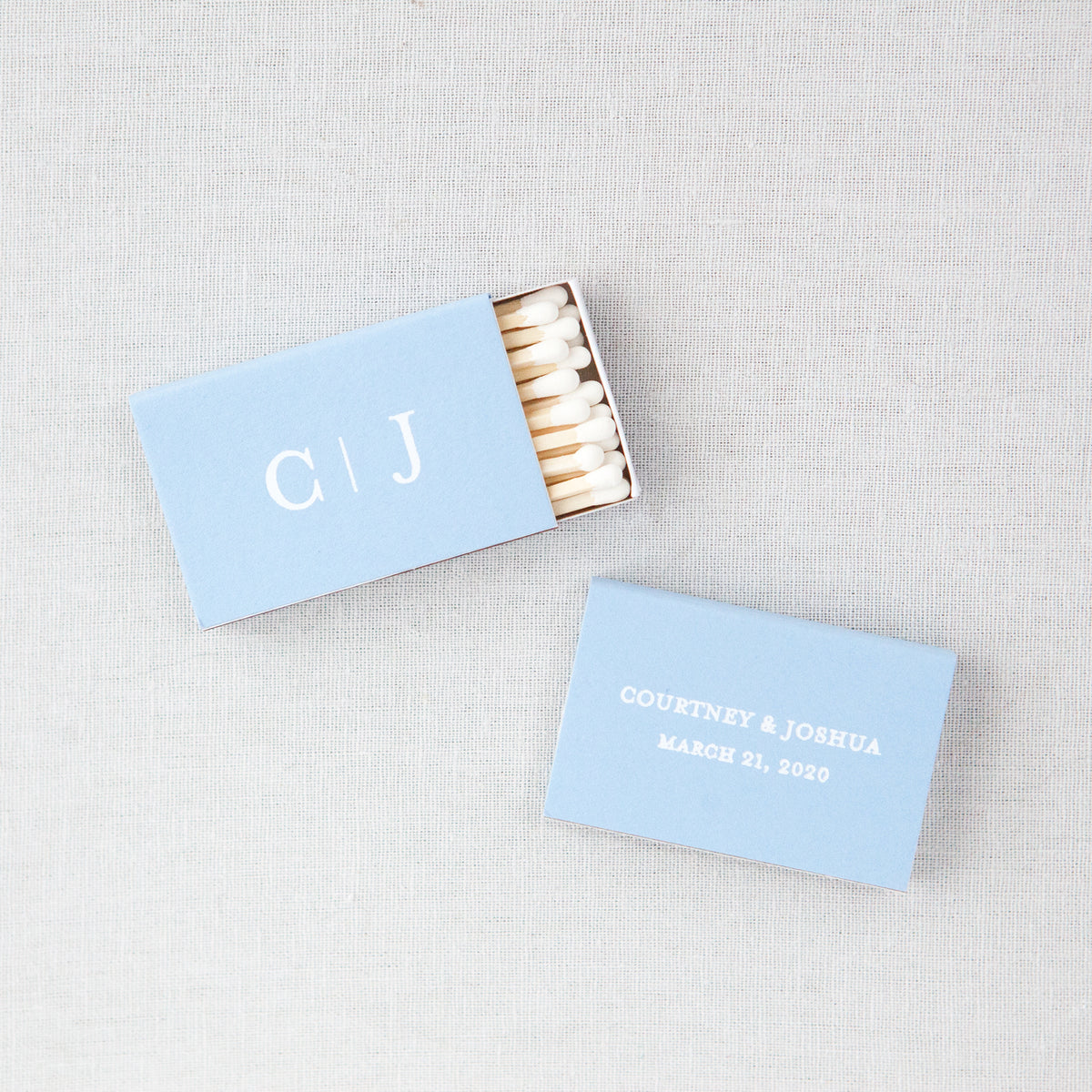 Names & Initials Custom Matches - Foxblossom Co.