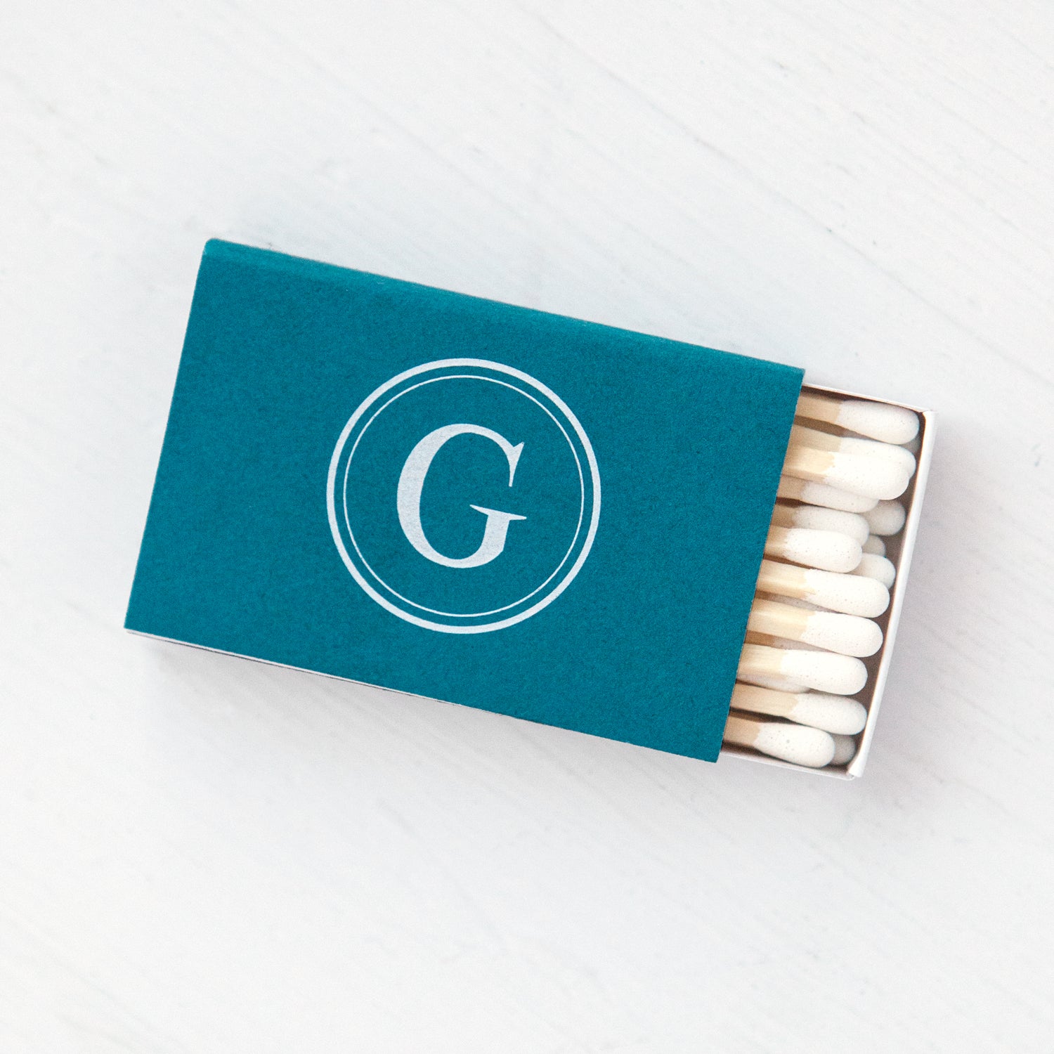 Modern Monogram Custom Matches - Foxblossom Co.